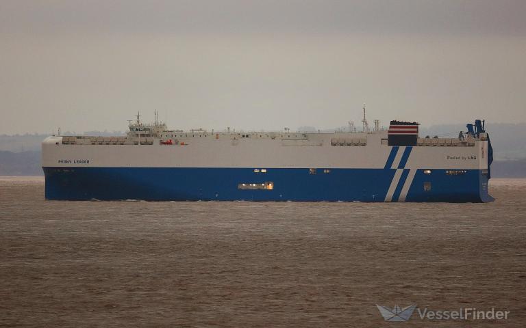PEONY LEADER, Vehicles Carrier - Details and current position - IMO ...