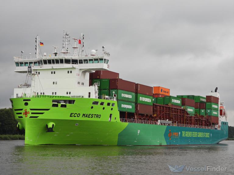 ECO MAESTRO, Container Ship - Details and current position - IMO ...