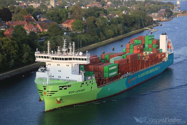 ECO LEVANT, Container Ship - Details and current position - IMO 9985954 ...