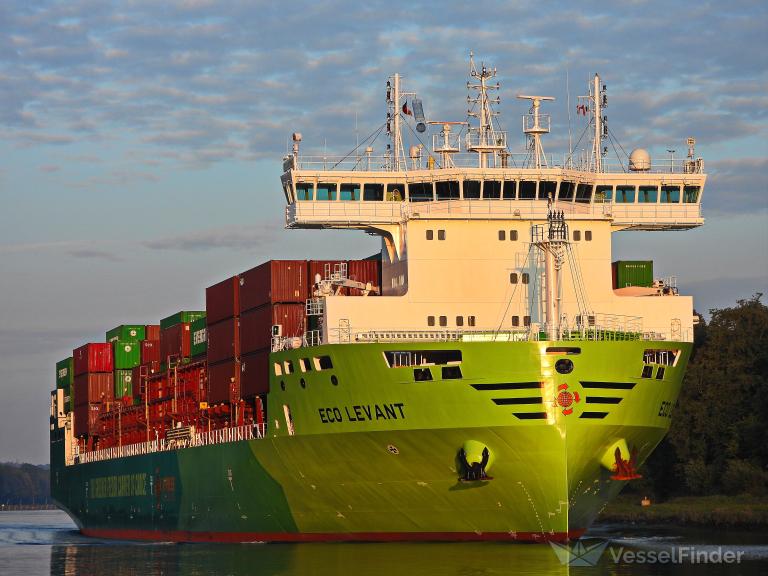ECO LEVANT, Container Ship - Scheepsdetails en huidige positie - IMO ...