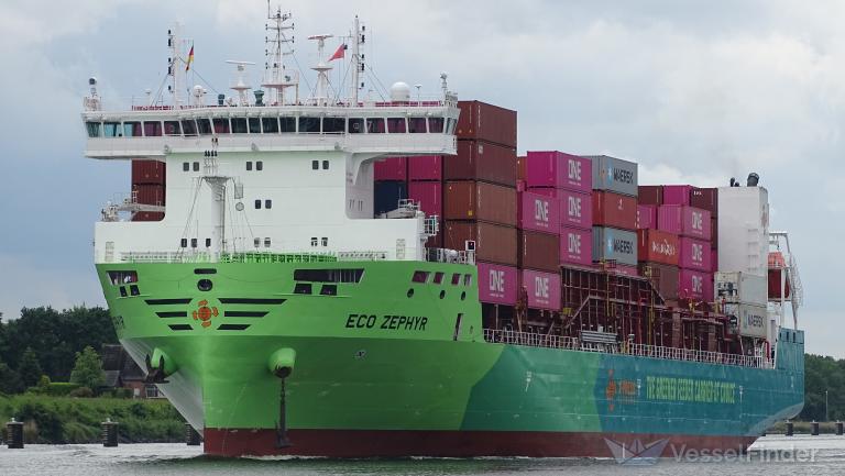 ECO ZEPHYR, Container Ship - Details and current position - IMO 9985978 ...
