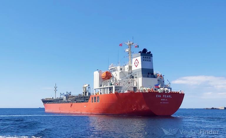 EVA PEARL, Chemical/Oil Products Tanker - Details and current position ...