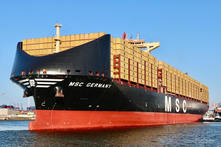 MSC GERMANY, Container Ship - Schiffsdaten und aktuelle Position - IMO 9987316 - VesselFinder