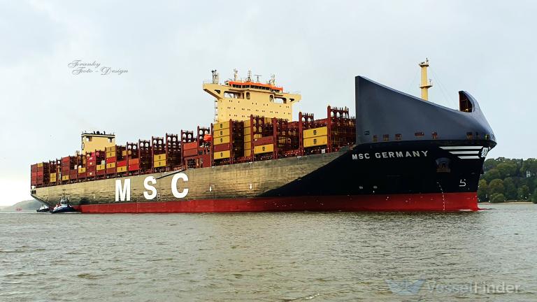 MSC GERMANY, Container Ship - Schiffsdaten und aktuelle Position - IMO 9987316 - VesselFinder
