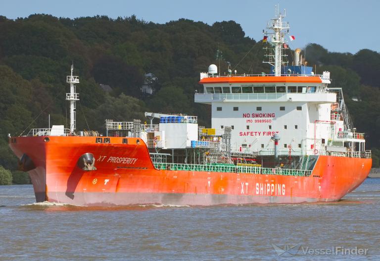 XT PROSPERITY, Chemical/Oil Products Tanker - Details and current ...
