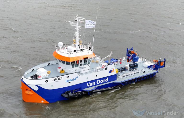 RHONE, Dredger - Details and current position - IMO 9989596 - VesselFinder