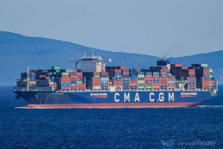 CMA CGM ARGON, Container Ship - Details and current position - IMO ...